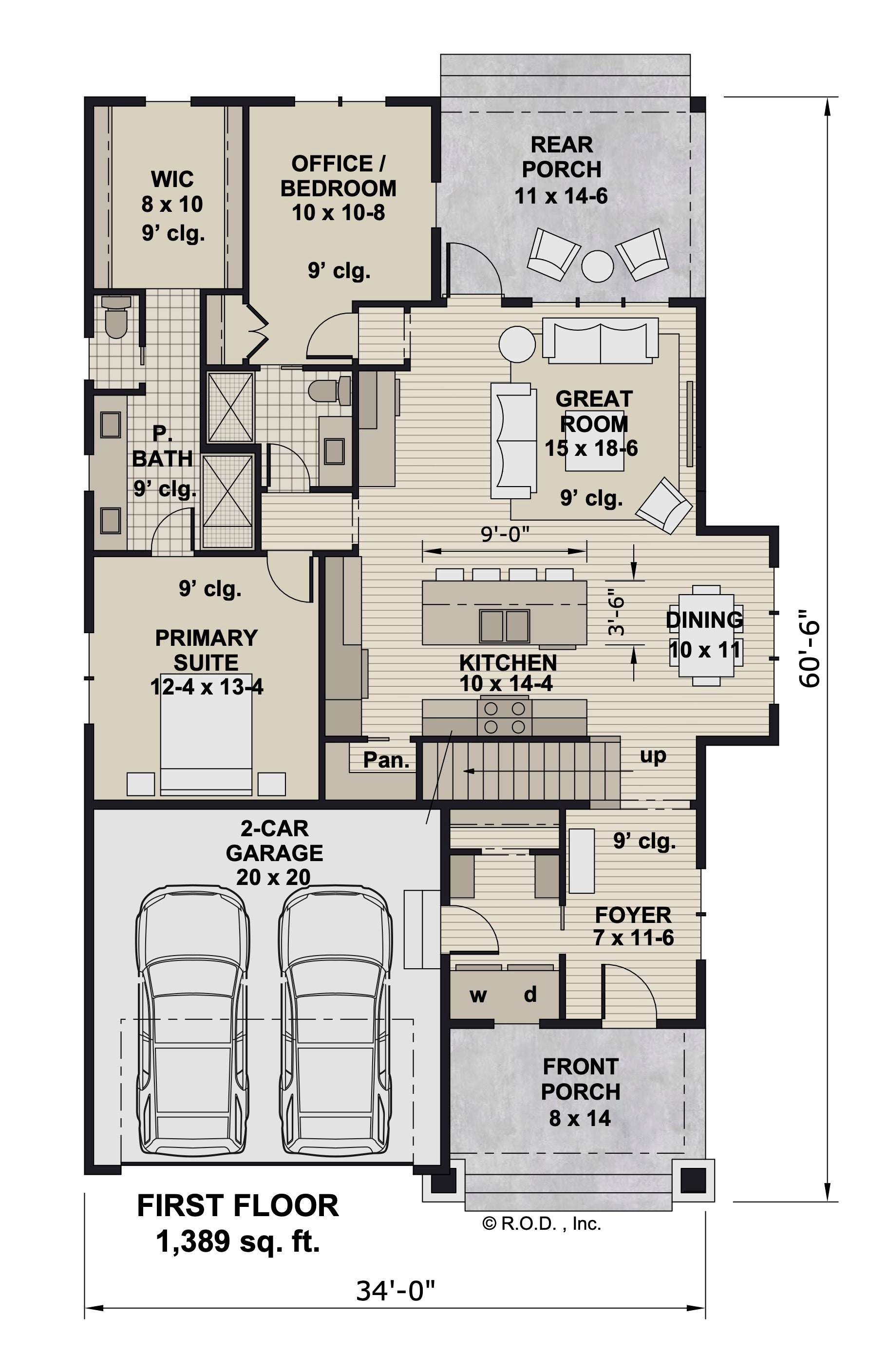 Pendleton House Plan